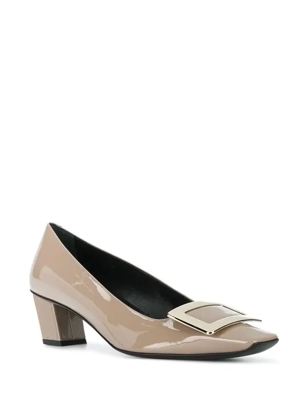 ROGER VIVIER Belle Vivier Patent Leather Pumps