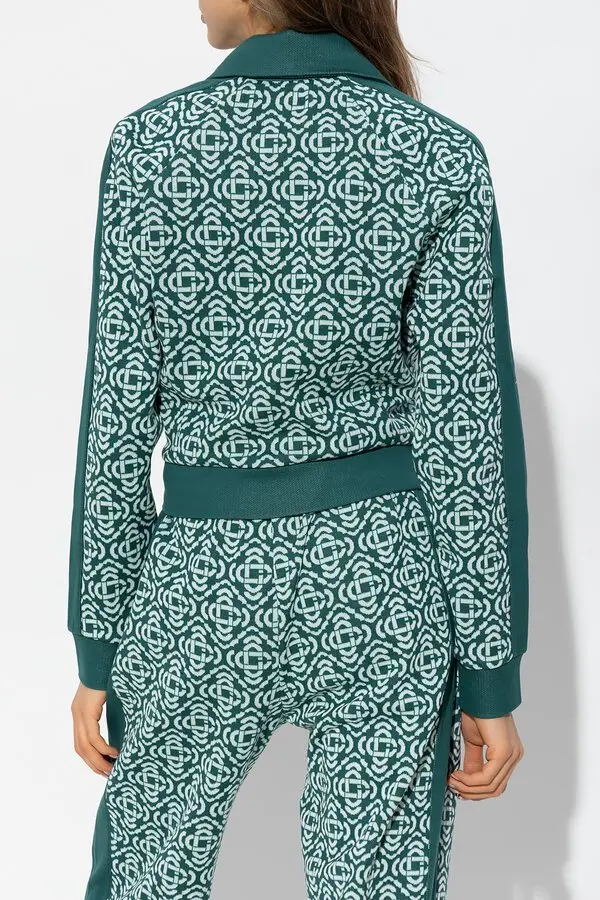 Casablanca Long-sleeved Zipper Jacket