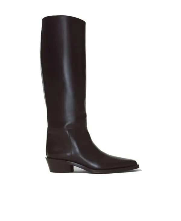 Proenza Schouler Bronco Block Heel Tall Boots