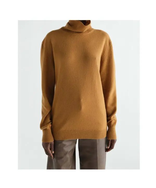 LEMAIRE Stand-collar Sweater In Cashmere