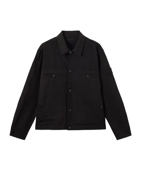 Stone Island Coach Jacket With Anti-drop Finish