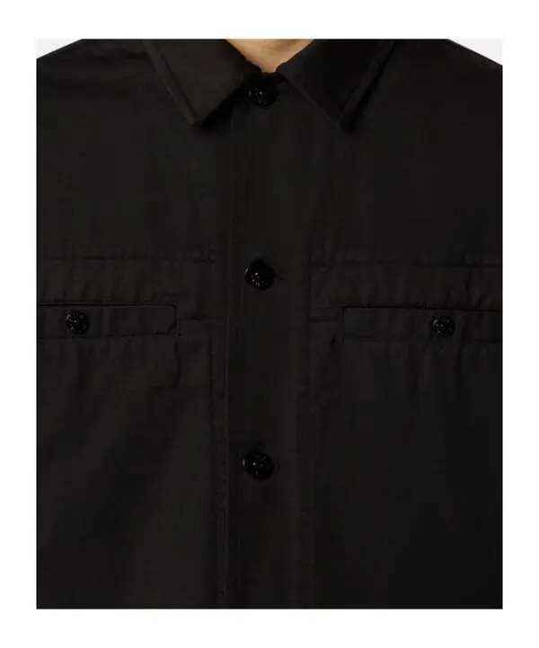 Stone Island Coach Jacket With Anti-drop Finish