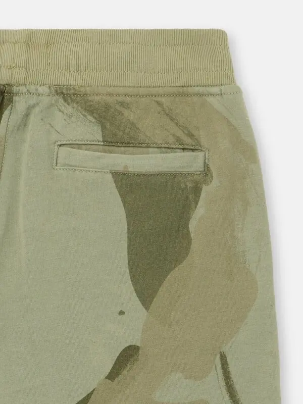 Stone Island Loose-fit Joggers With 'brush Fade Camo' Print