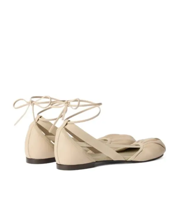 LEMAIRE Flat Pedille Ballerinas In Goat Leather