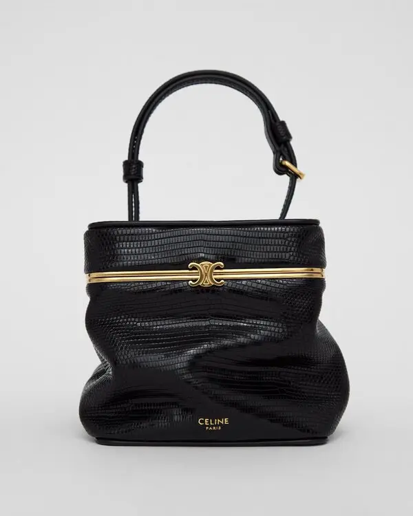 Celine Frame Logo Shoulder Bag