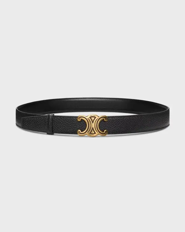 Celine Triomphe Helium Buckle Reversible Strap 30mm