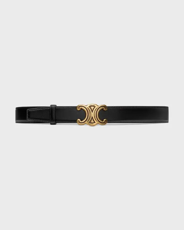 Celine Triomphe Helium Buckle Reversible Strap 30mm