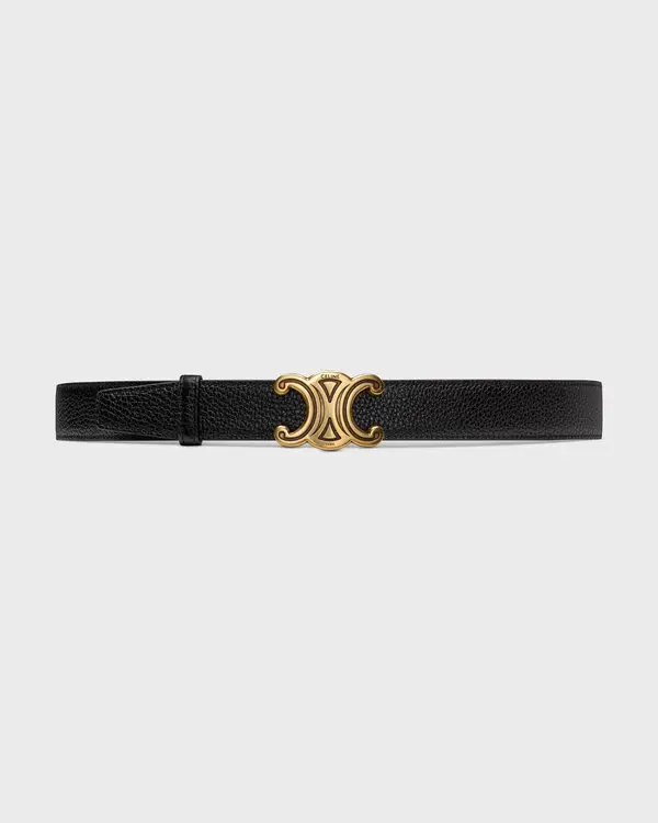 Celine Triomphe Helium Buckle Reversible Strap 30mm