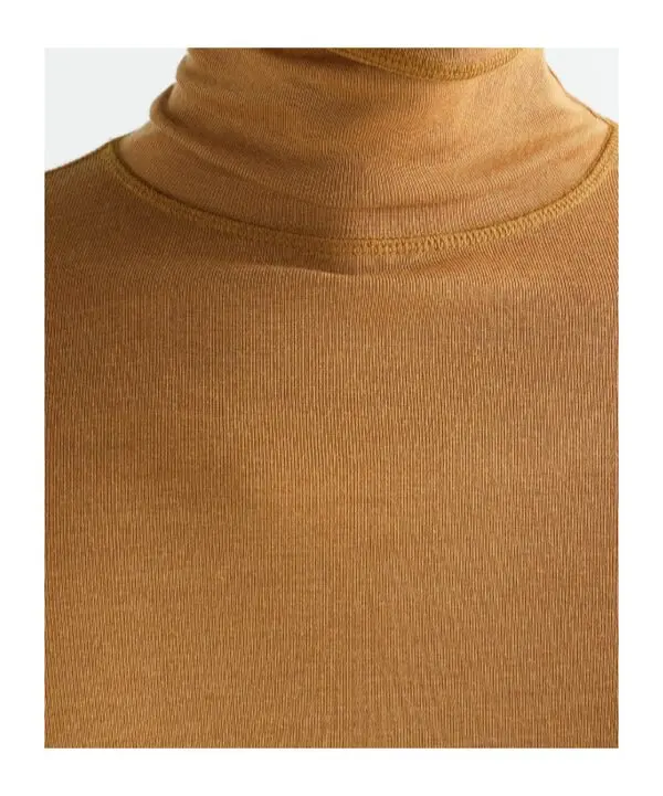 LEMAIRE Stand-collar Top In Wool And Silk Jersey