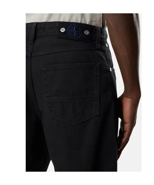 Stone Island Loose-fit Five-pocket Jeans