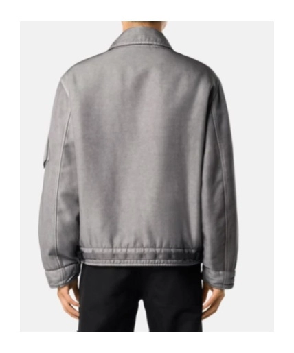 Stone Island Padded Stand Collar Jacket With Anti-drop