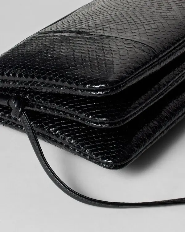 Celine Trio Shoulder Bag - Black