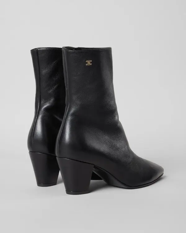 Celine Pointed-toe Ankle Boots