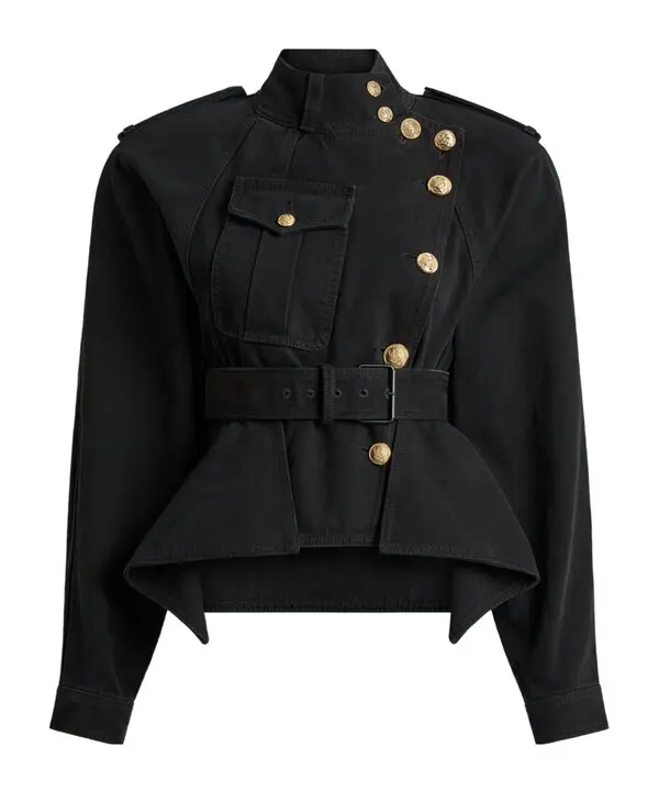 Balmain Denim Signature Jacket