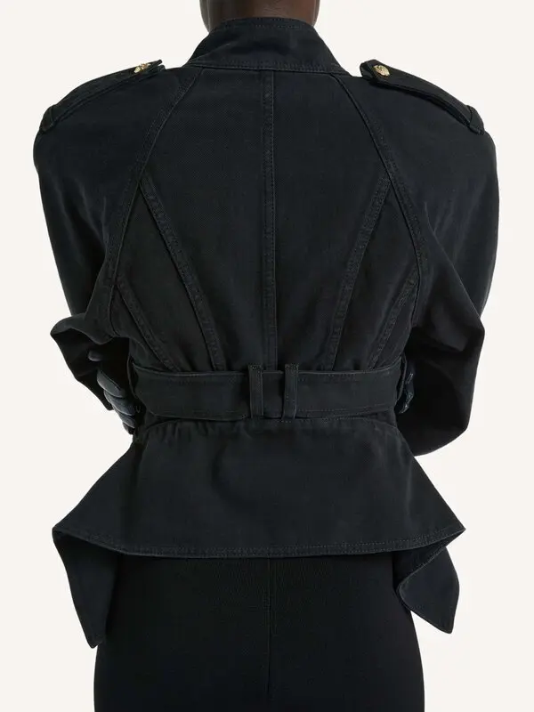 Balmain Denim Signature Jacket