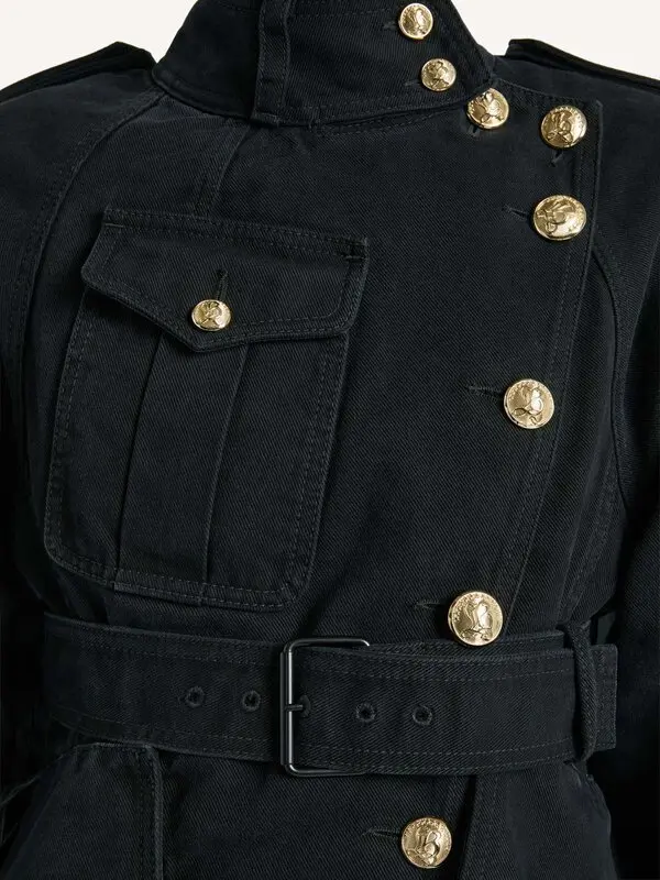 Balmain Denim Signature Jacket