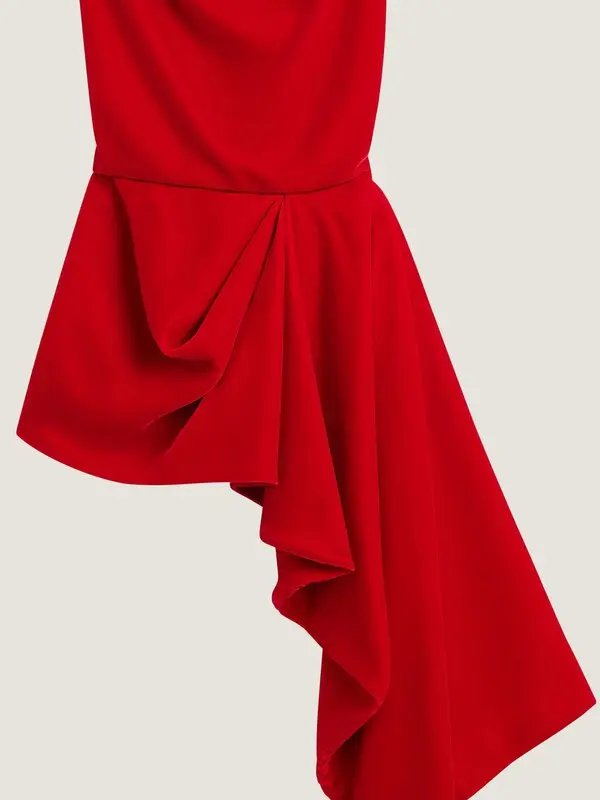 Givenchy Draped Top In Velvet With Open Back