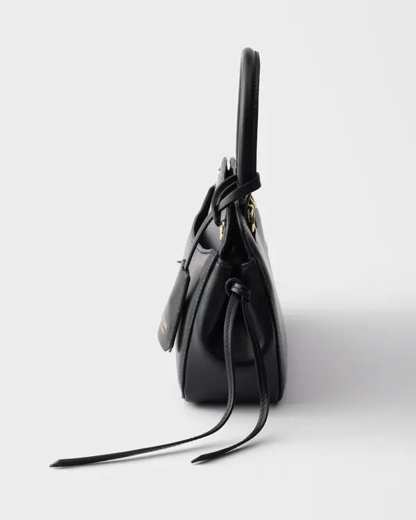 Prada Carry Mini Leather Handbag