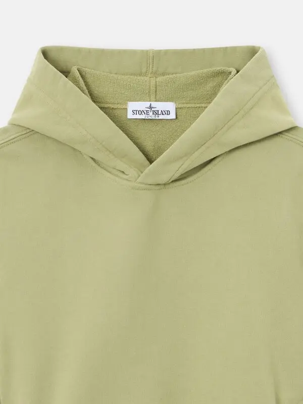 Stone Island Regular-fit Hooded Sweatshirt With Pouch Pocket