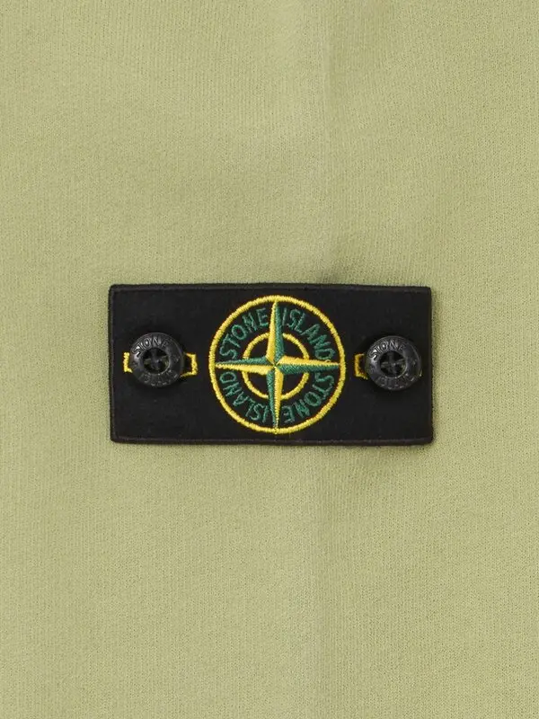 Stone Island Regular-fit Hooded Sweatshirt With Pouch Pocket