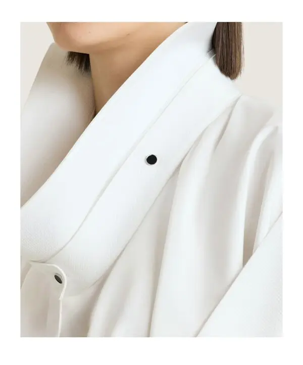 Givenchy Mini Shirt Dress In Poplin With Deconstructed Collar