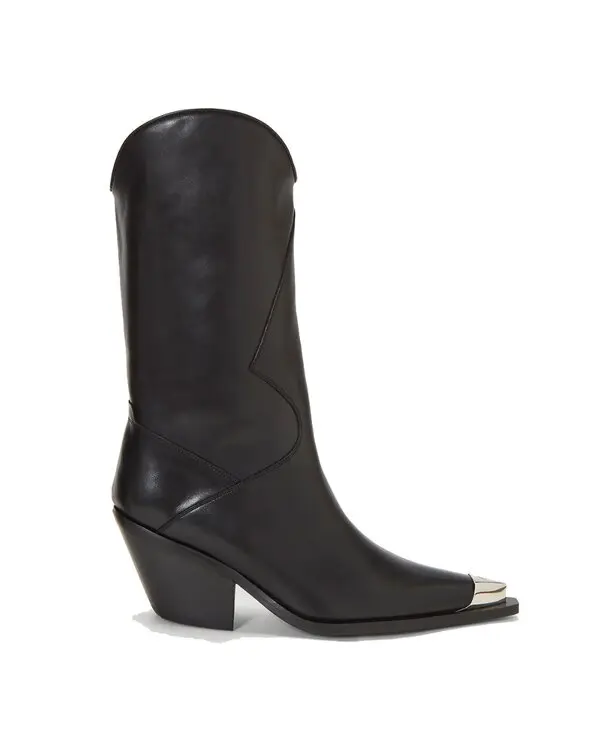 MISBHV Metallic Toe Cowboy Boots