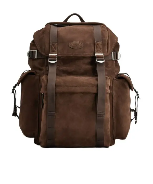 TOD'S Logo Patch Medium Backpack
