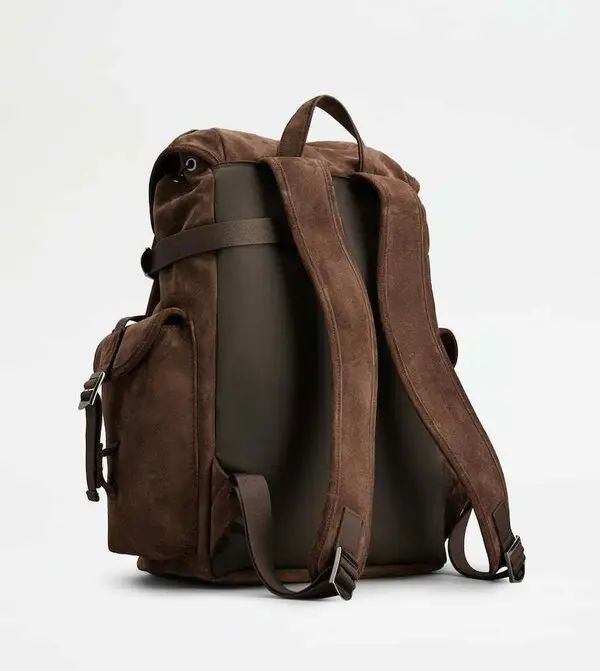 TOD'S Logo Patch Medium Backpack