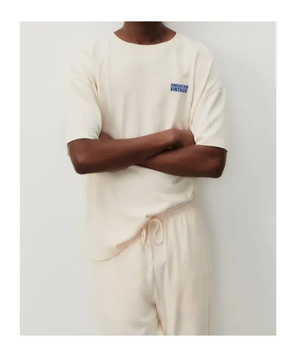 American Vintage Crew Neck Short-sleeved T-shirt