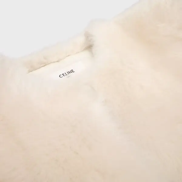 Celine Jacket In Lamb Shearling