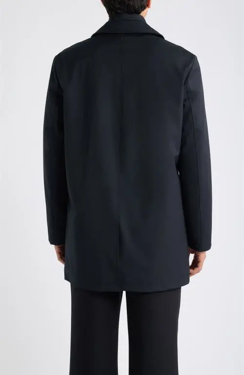 Cardinal Of Canada Samson Wool Car Coat With Removable Liner - Black