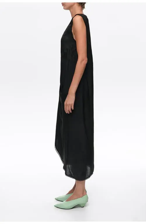 Bimba Y Lola Lace Knot Midi Dress