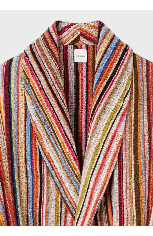 Paul Smith Signature Stripe Cotton Robe