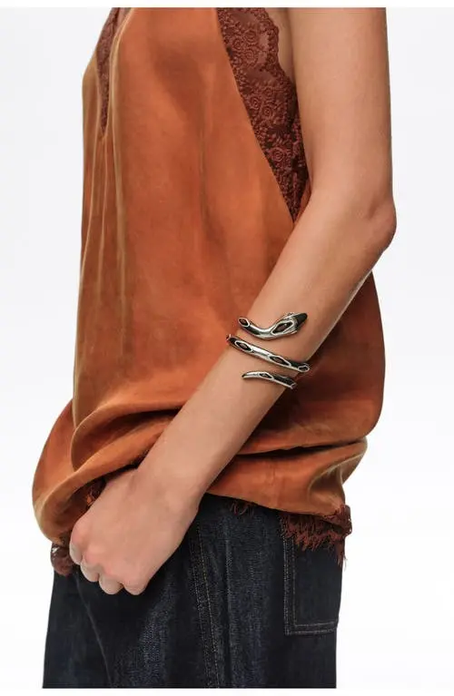 Bimba Y Lola Enamel Snake Bracelet