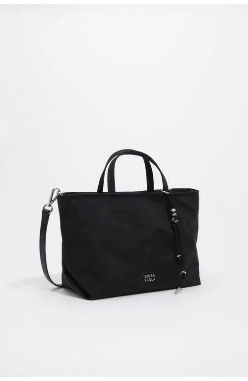 Bimba Y Lola Medium Nylon Shopper Bag
