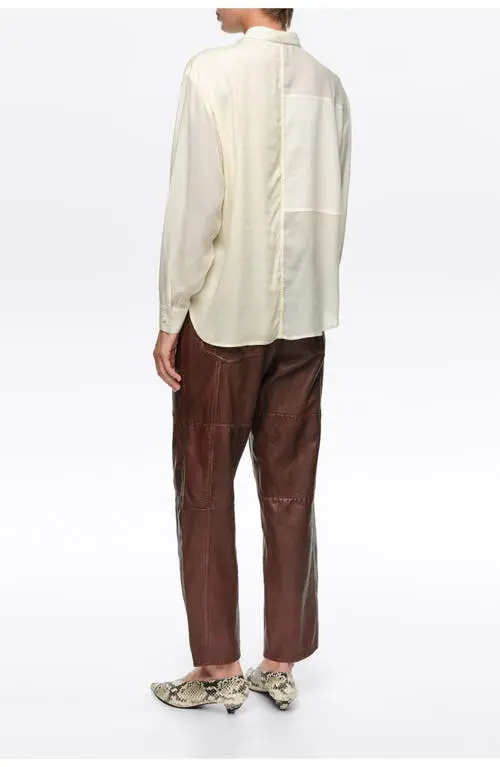 Bimba Y Lola Patchwork Straight Shirt