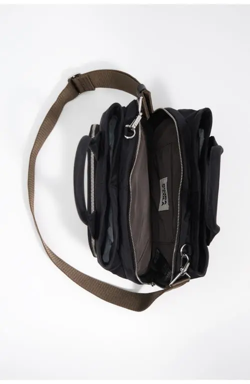 Bimba Y Lola Large Nylon Pocket Handbag - Black