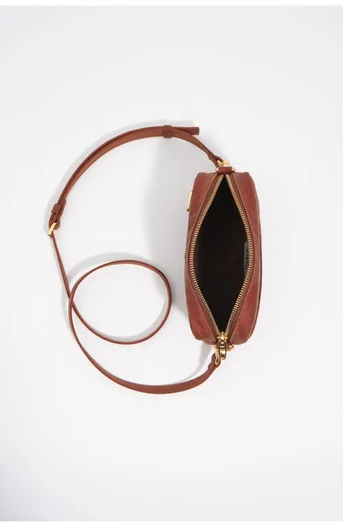 Bimba Y Lola Small Coated Crossbody Bag - Rust