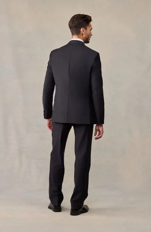THE BLACK TUX Peak Lapel Tuxedo Jacket