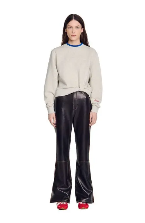 Sandro 2-in-1 Sweatshirt
