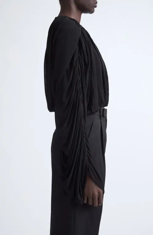 HEIRLOME Micka Ruched Jersey Top