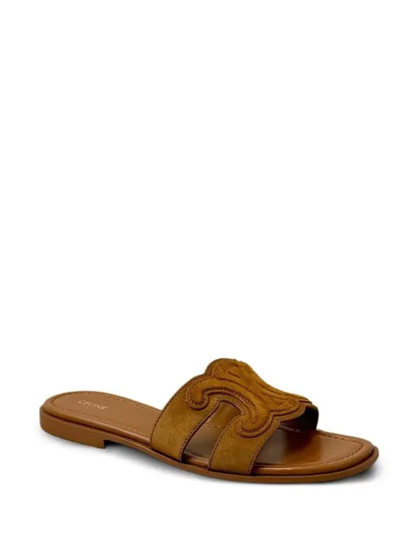 Celine Marina Suede Leather Sandals