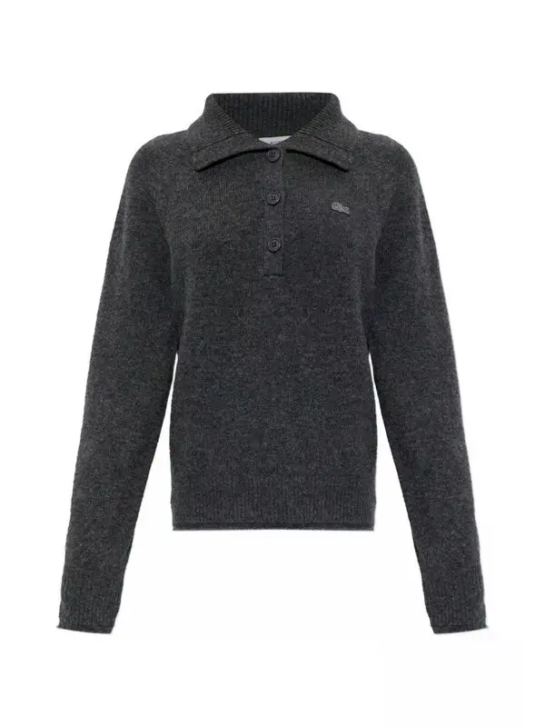 Lacoste Long-sleeve Polo-collar Sweater
