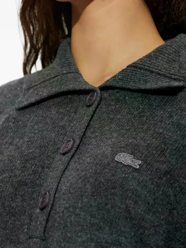 Lacoste Long-sleeve Polo-collar Sweater