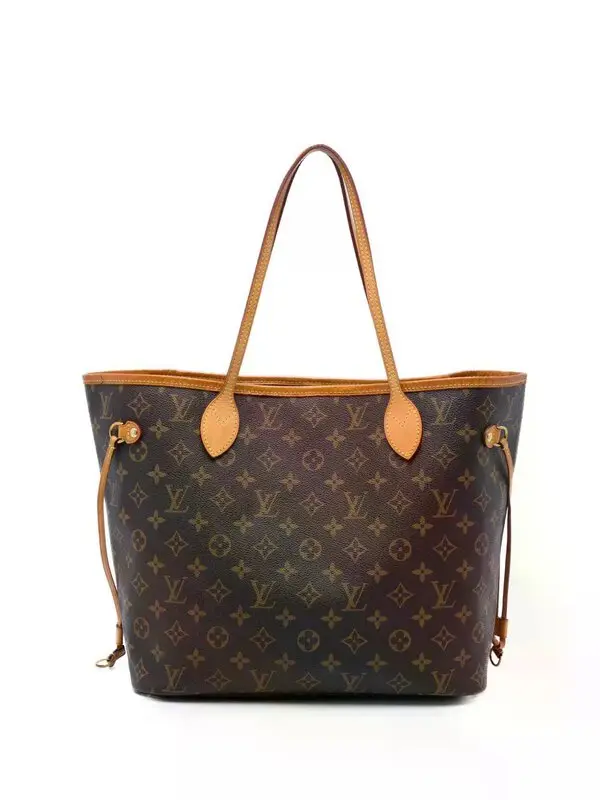 LOUIS VUITTON 2016 Monogram Neverfull Mm Tote Bag