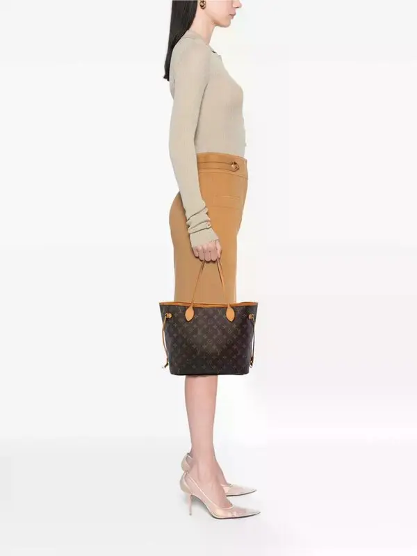 LOUIS VUITTON 2016 Monogram Neverfull Mm Tote Bag