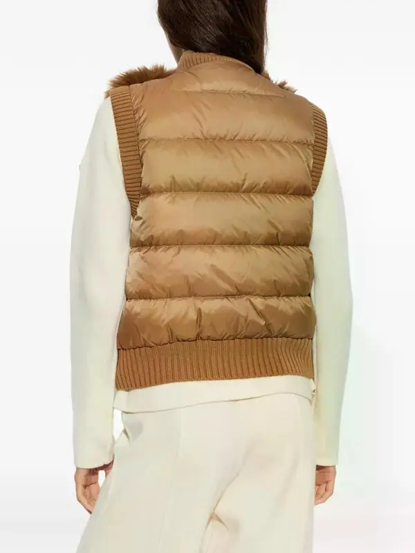 Moncler Faux-fur Padded Gilet