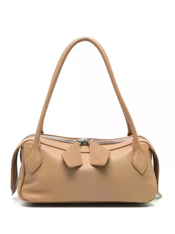MINOBOSSI Anna Leather Tote Bag - Neutrals