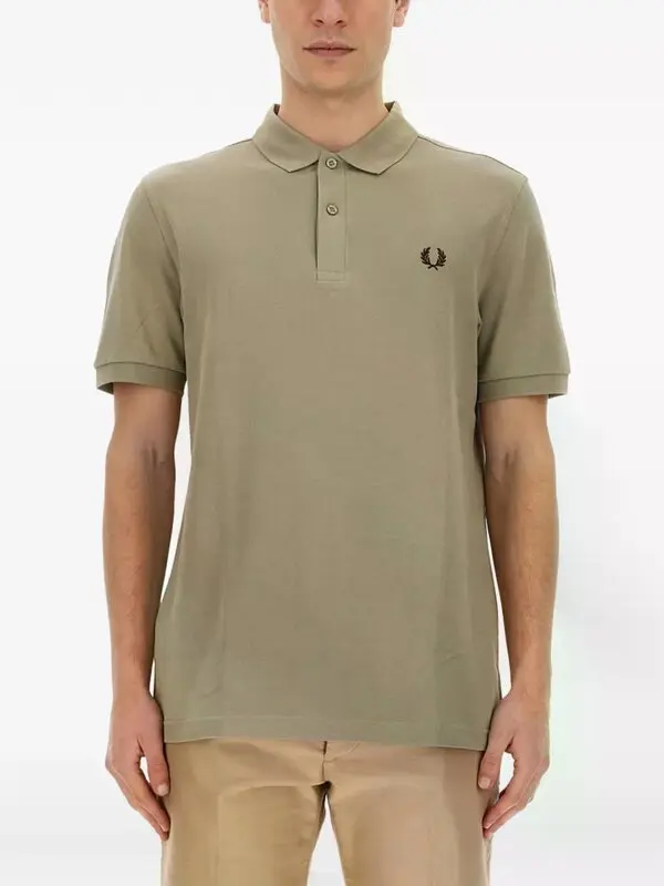 Fred Perry Logo-embroidered Polo Shirt