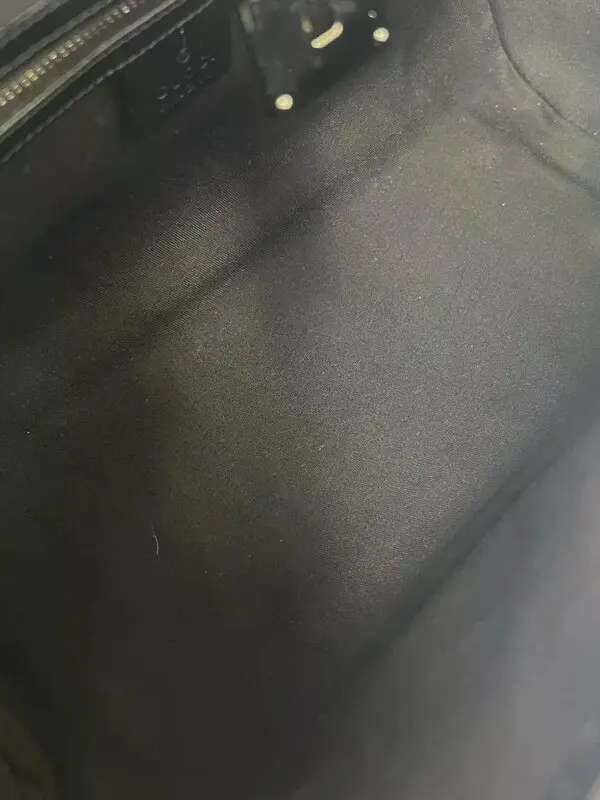 Gucci 2000-2015 Gg Canvas Bamboo Bullet Handbag